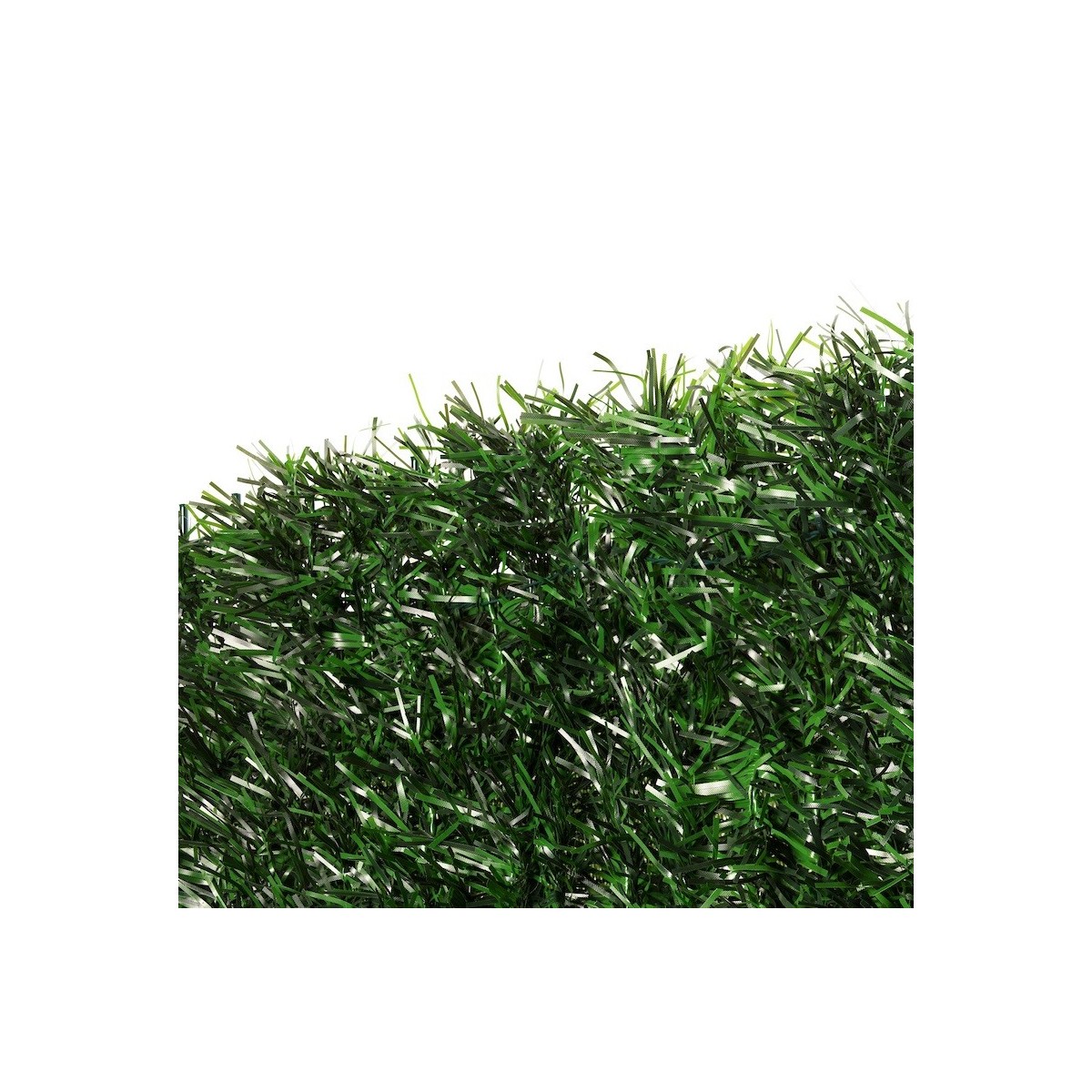 Green Thin artificial hedge - 3 metre roll - 90 strands | Gardenode
