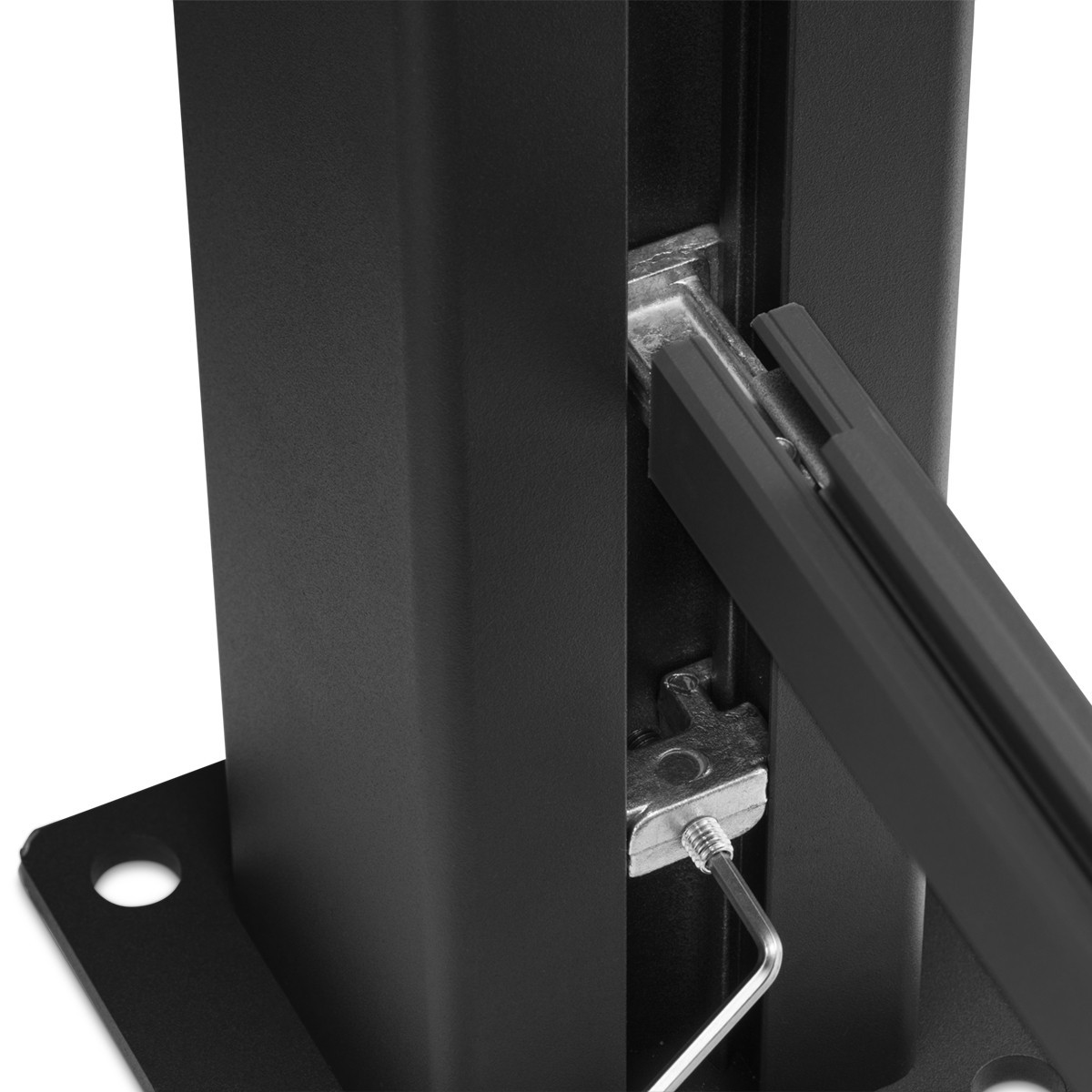 Adjusting block for aluminium post | Gardenode